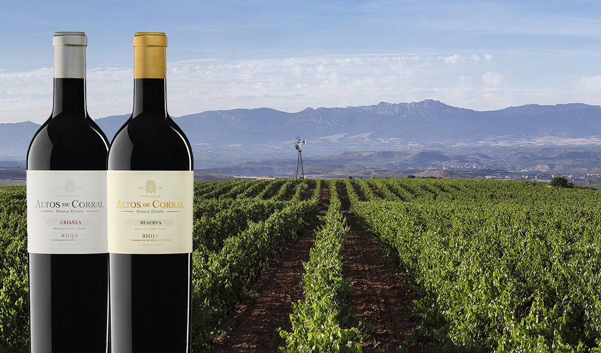 Bodegas Corral lanza la nueva imagen de sus vinos Altos de Corral